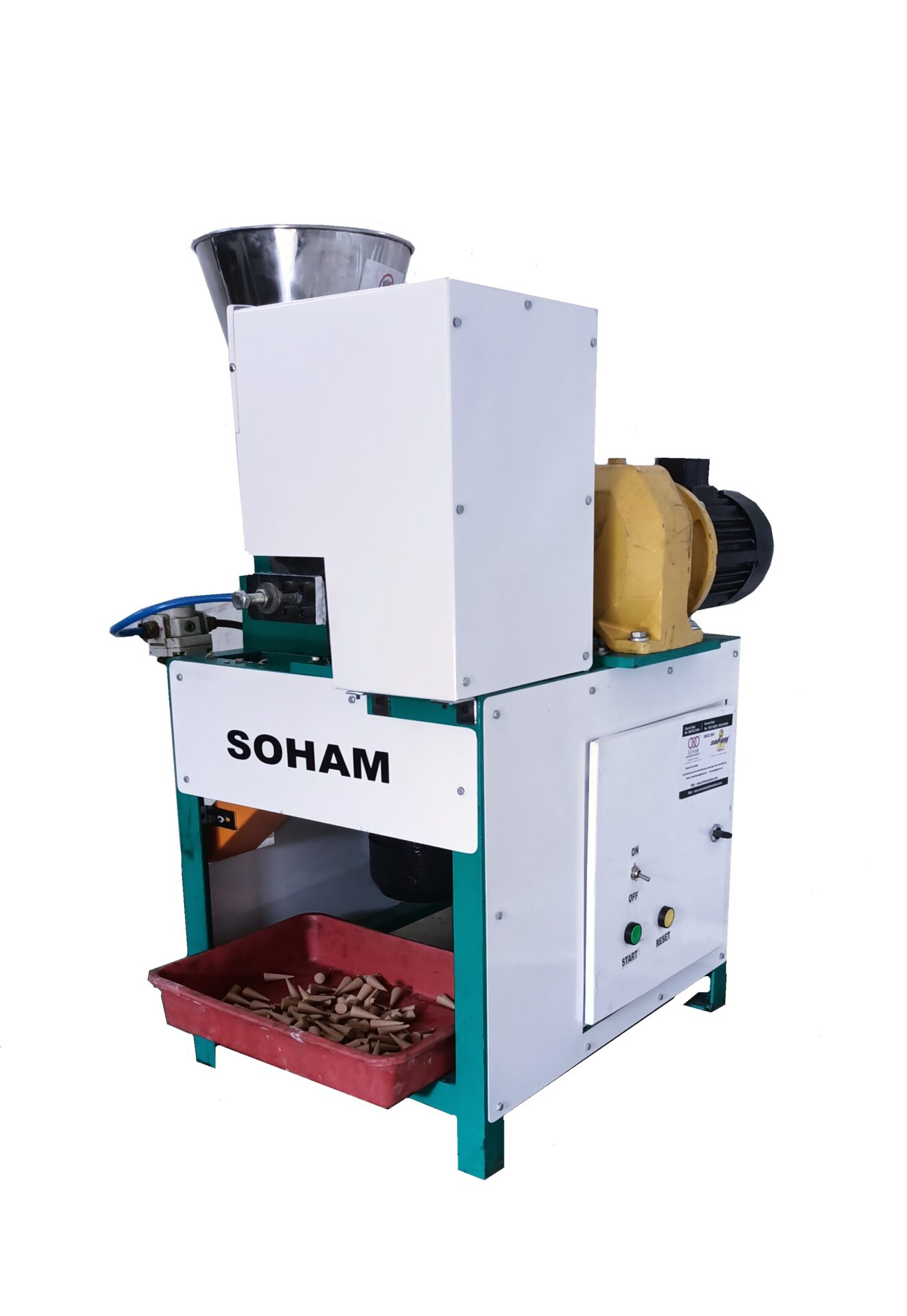 Cone Dhoop Making Machine (Nano Model) – TIRTH ENTERPRISE. :: Surat ...
