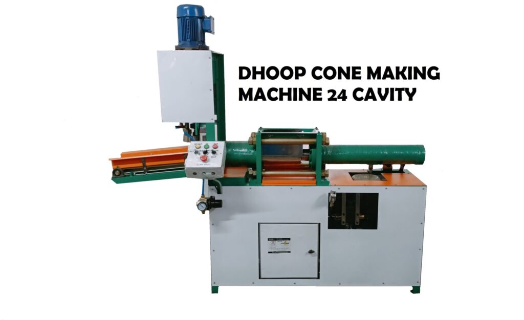 Dhoop Cone Making Machine (24 cavity) – TIRTH ENTERPRISE. :: Surat ...